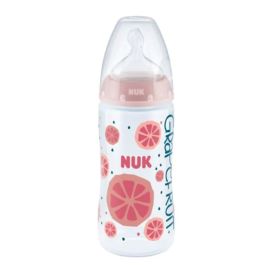 Flaske, NUK, Fruits, Rosa, 300ml