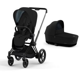 Komplett Barnevogn, Cybex, Priam, Matt Black, Stardust Black Plus, 2022 ...